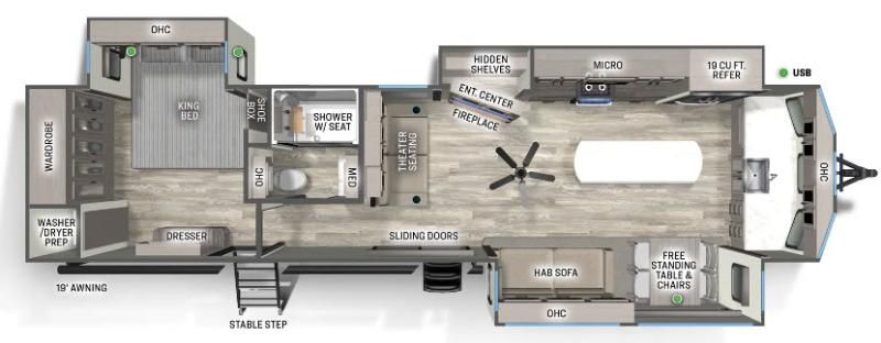 Forest River Sandpiper 402FK 2026 W-GET-402FK